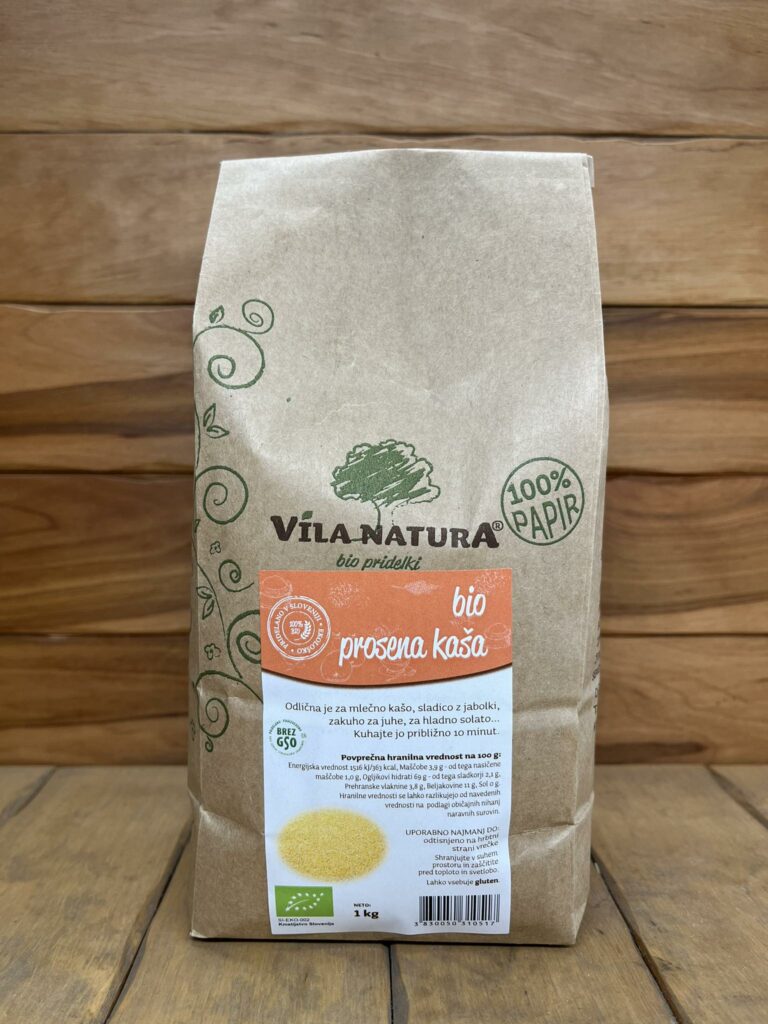 PROSENA KAŠA BIO 1KG VILA NATURA - Zelena točka - trgovina s sadjem in ...